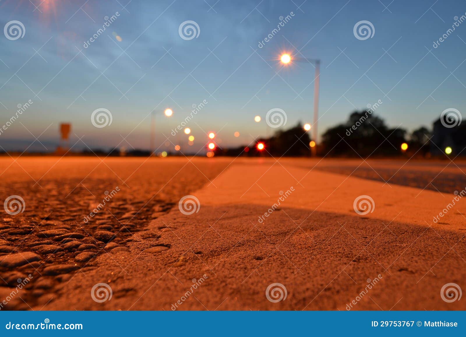 Night Street stock image. Image of light, drive, infrastructural - 29753767