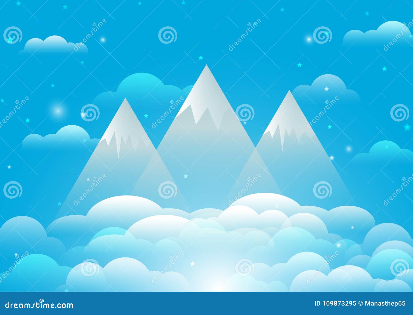 Night Sky Abstract Background. Vector Illustration. Stock Vector ...