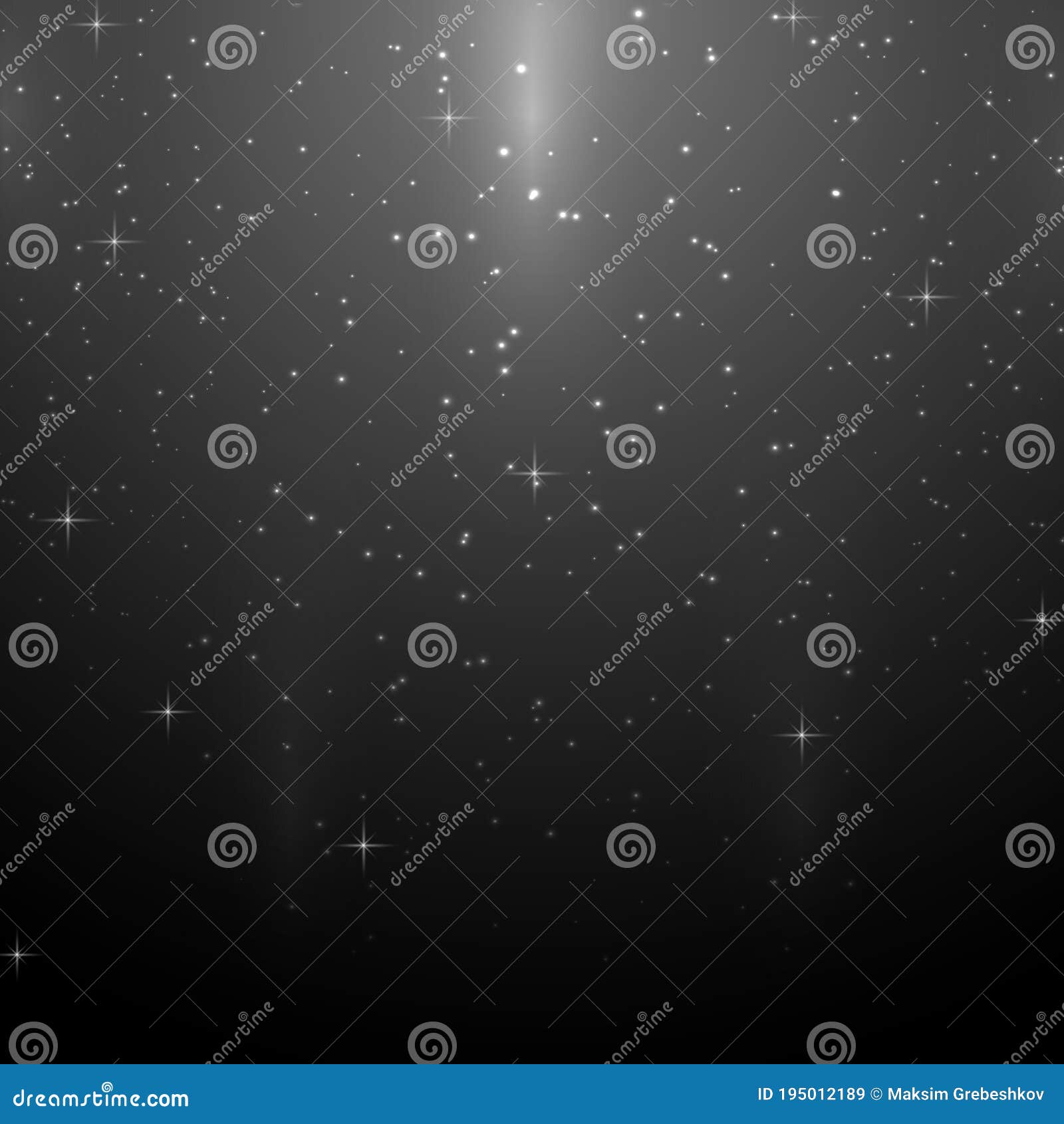 Night Sky Background Template for Your Design Stock Illustration ...