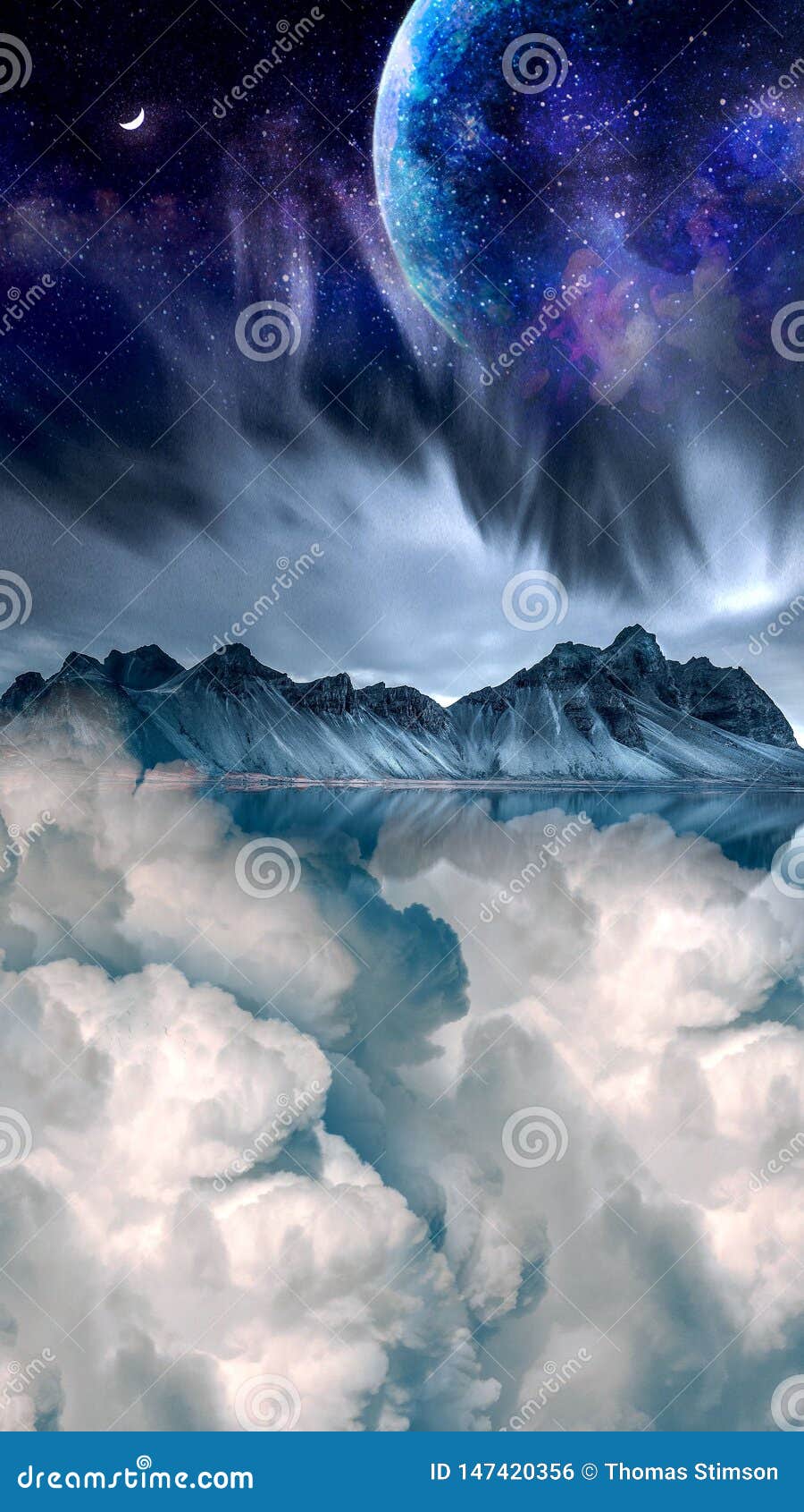 Night sky stock illustration. Illustration of space - 147420356