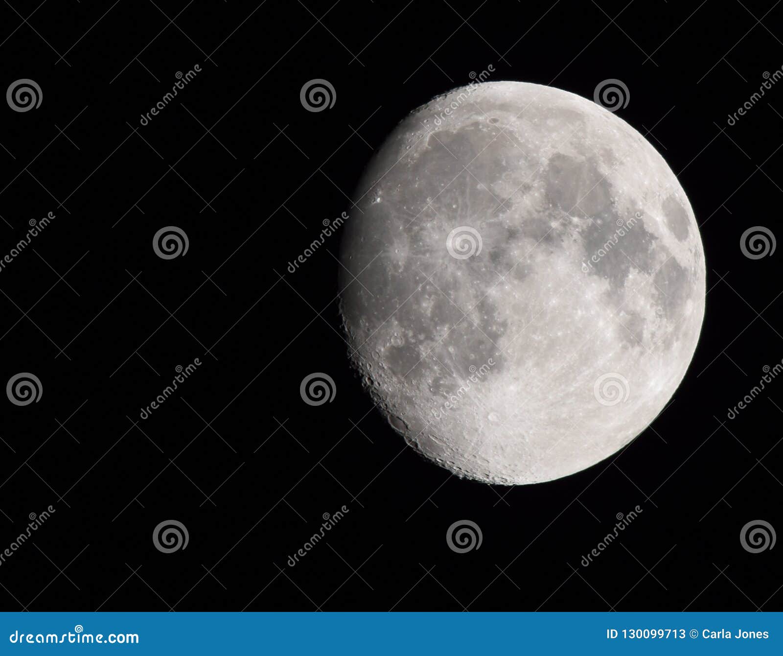 Night Sky Big bright Moon stock image. Image of moon - 130099713