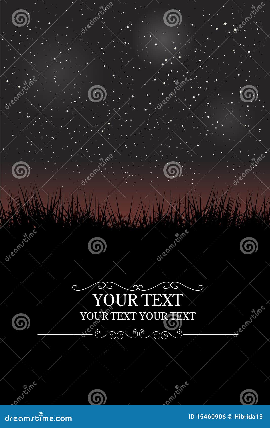 Night sky card stock illustration. Illustration of dark - 15460906