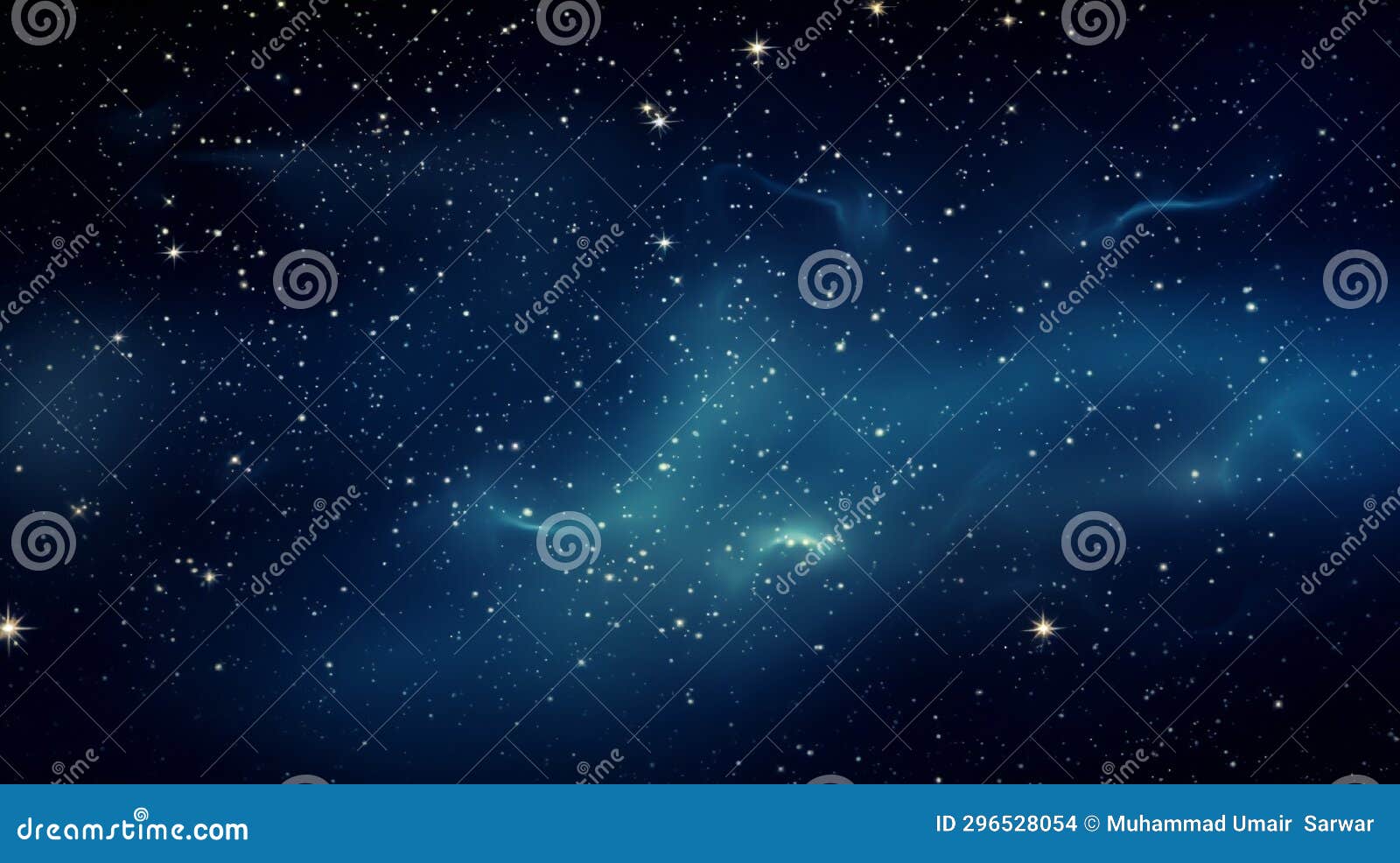 A Clear, Cosmic Night Sky Full of Stars and Constellations. Generated ...