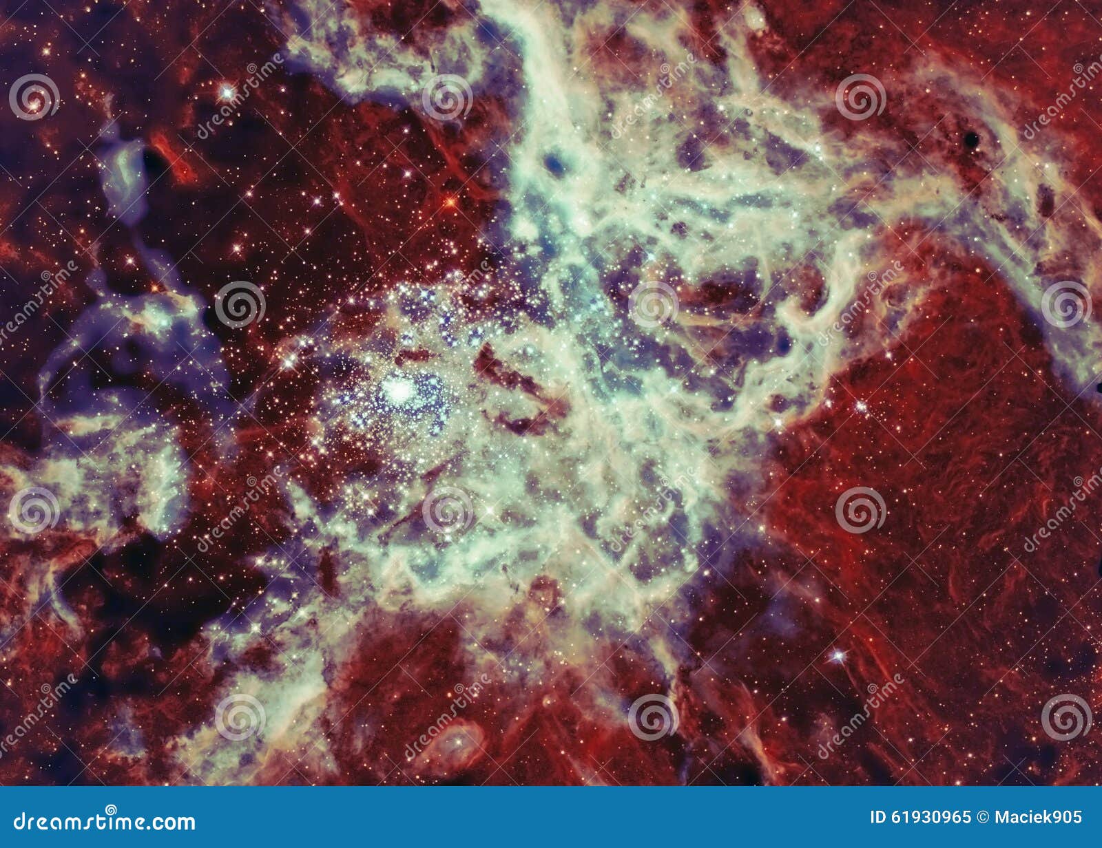 Night Sky With Clouds Stars Nebula Background.Elements Of Image ...