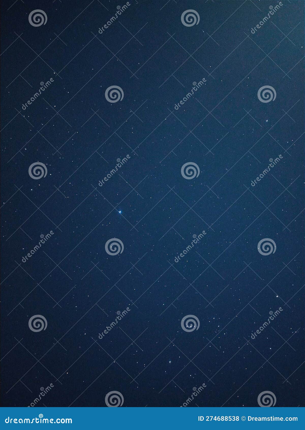 The Night Sky is Dotted with Thousands of Stars Stock Photo - Image of ...