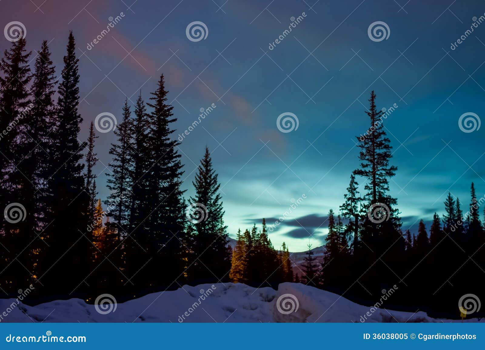 Night Sky Glow stock image. Image of lights, night, aurora - 36038005