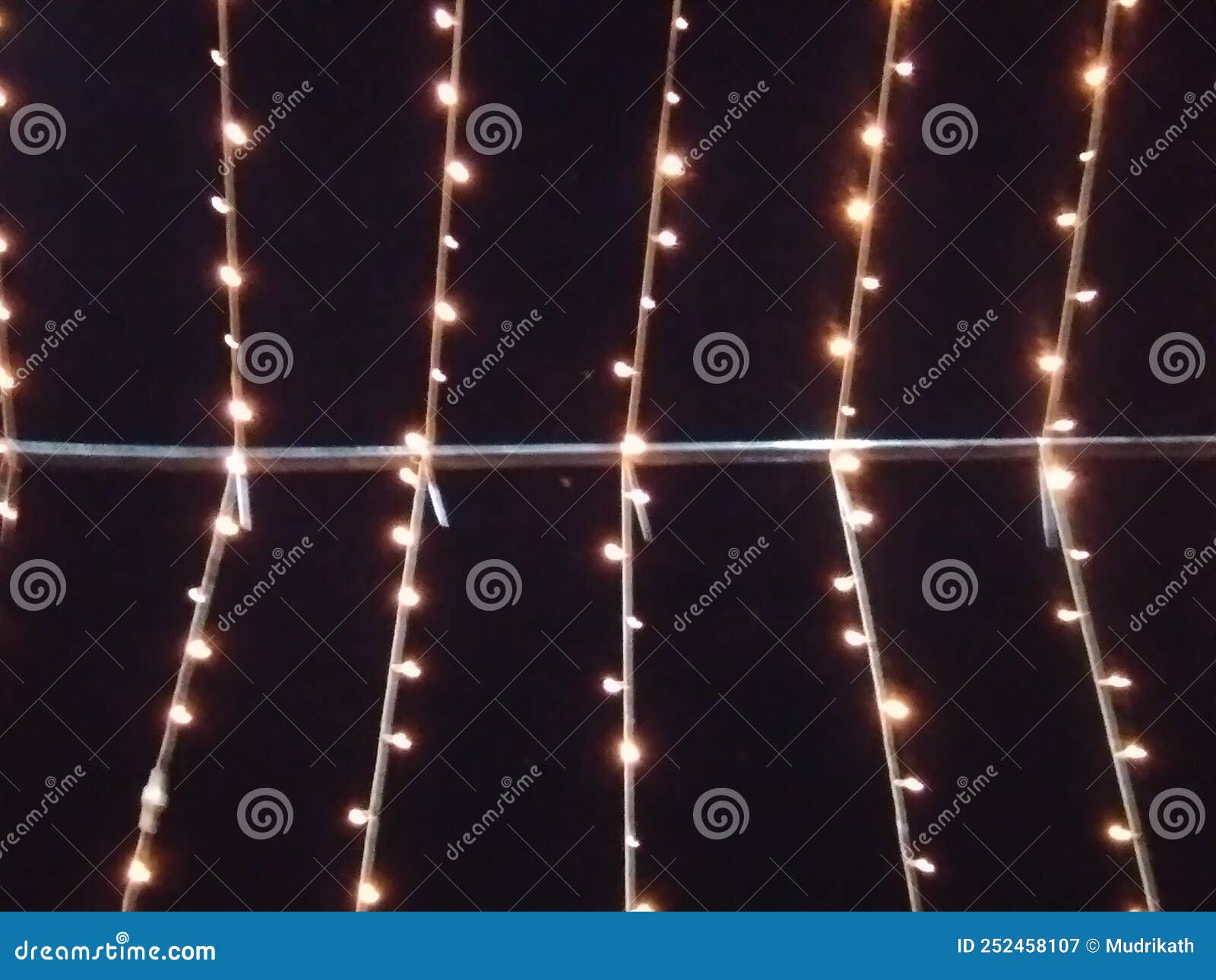Night Sky Lights from Ground View Stock Image - Image of view, lights ...