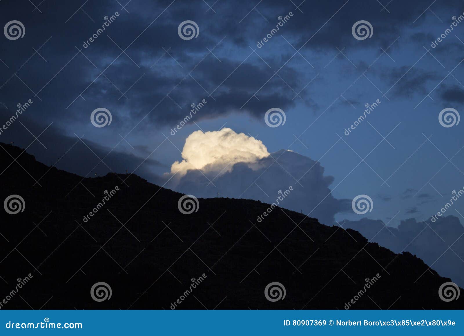Night sky at Madeira stock image. Image of islands, night - 80907369