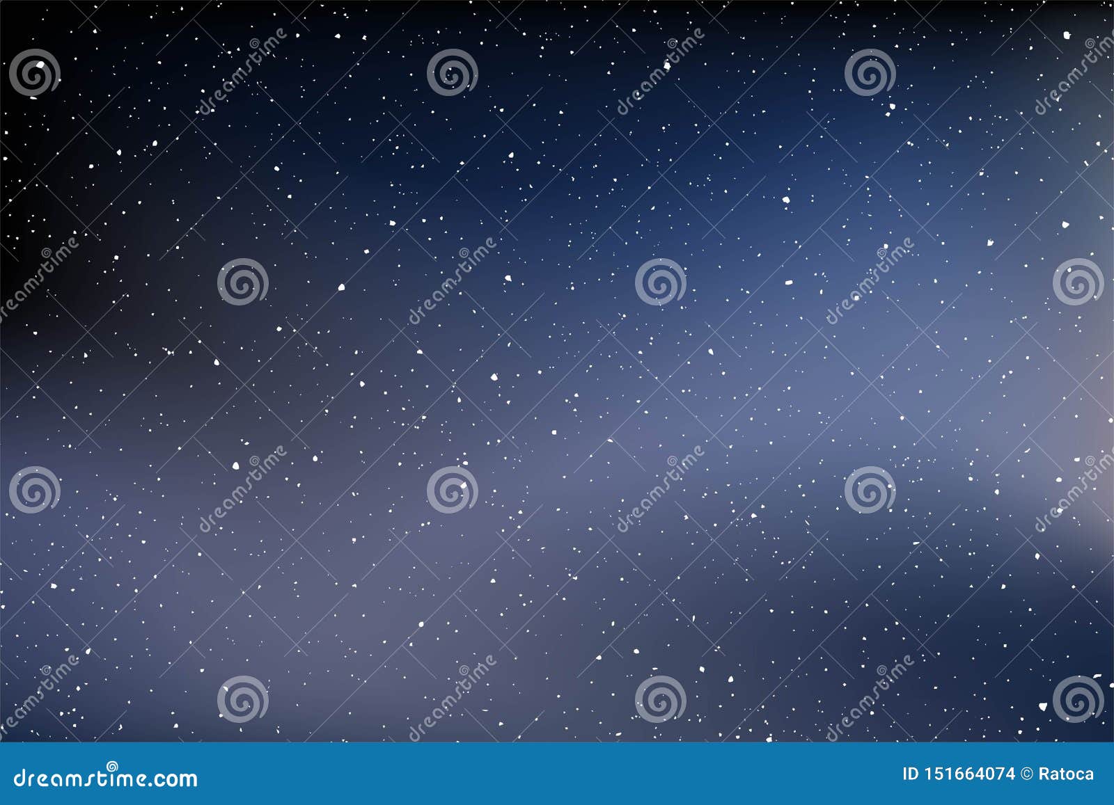 Night Sky with Many Stars Background Stock Photo - Image of galaxy ...