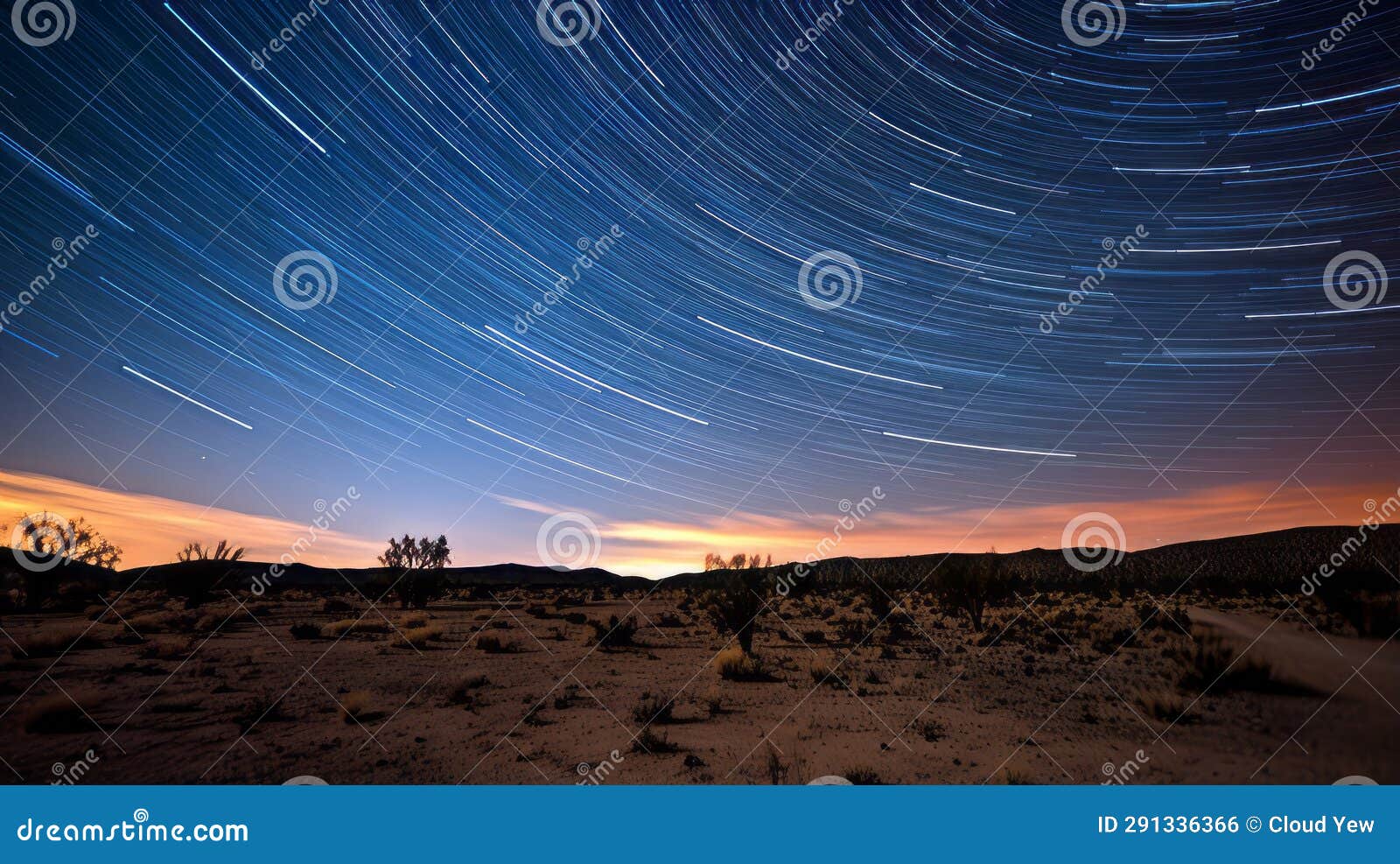 The Night Sky with Many Stars in the Sky Stock Illustration ...