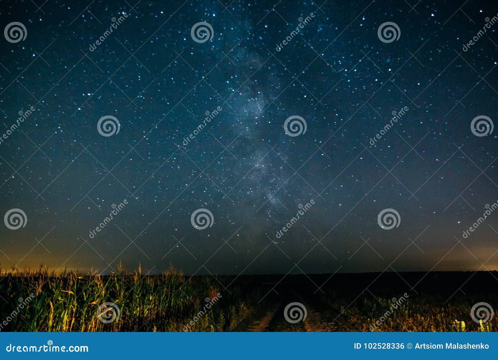 The Milky Way in the sky stock photo. Image of background - 102528336