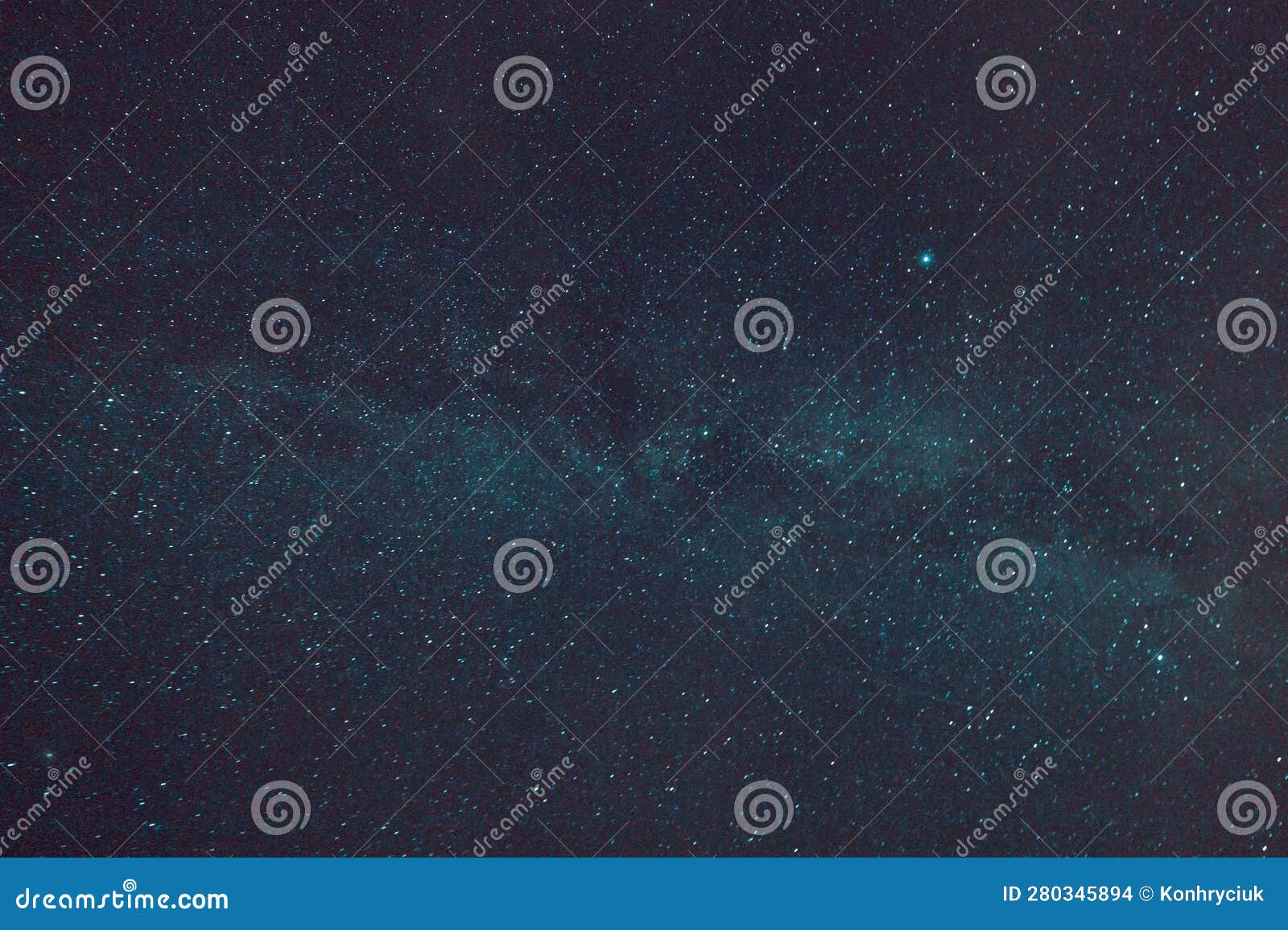 Night Sky with Shiny Stars in Poland Stock Photo - Image of ...
