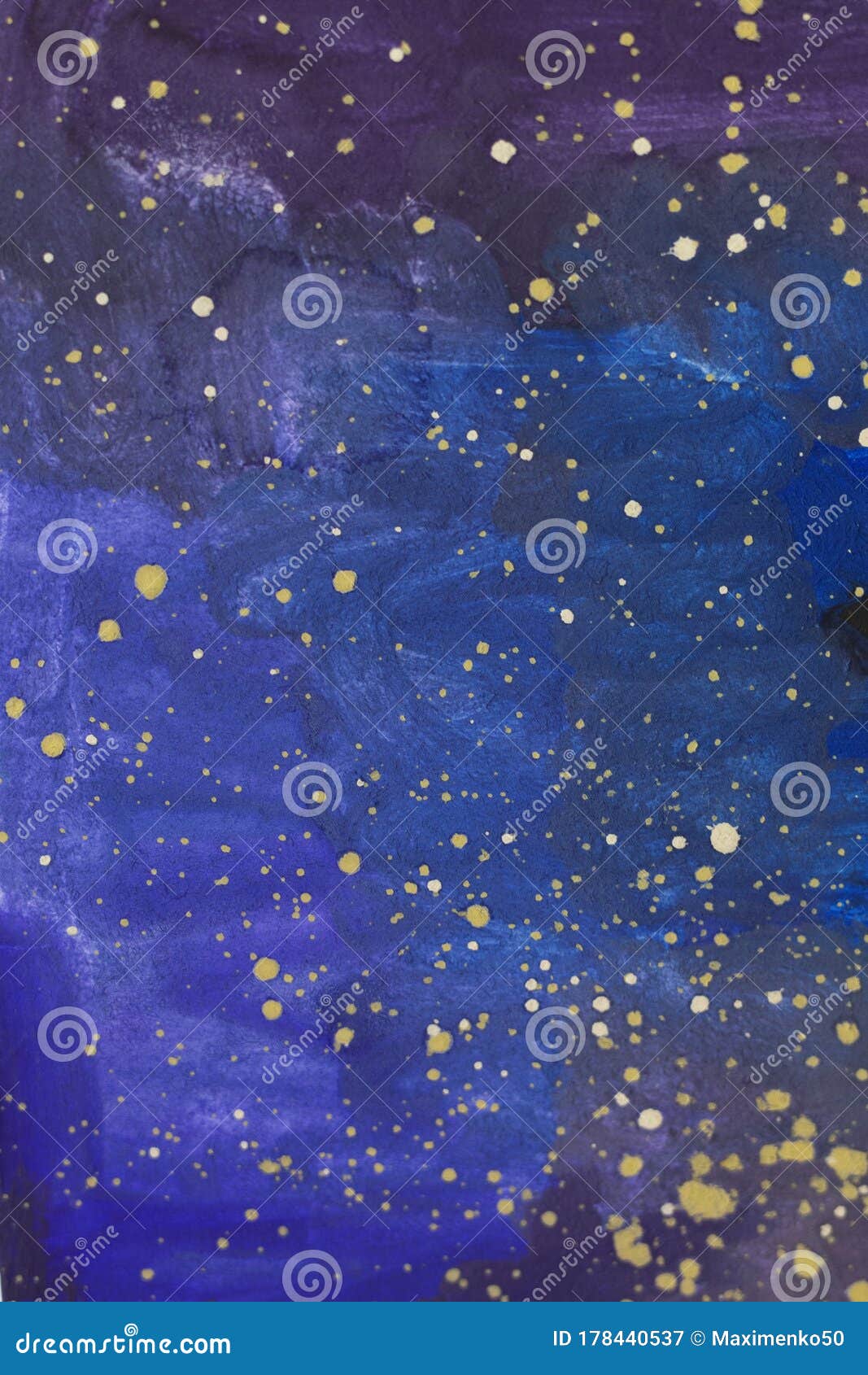 Night Sky with Stars Background. Cosmos or Galaxy Pattern Texture Stock ...