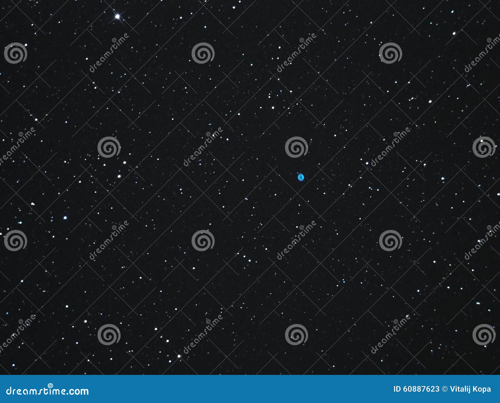 M57 Nebula. The Ring Nebula Is A Prototypical Planetary Nebula Located ...