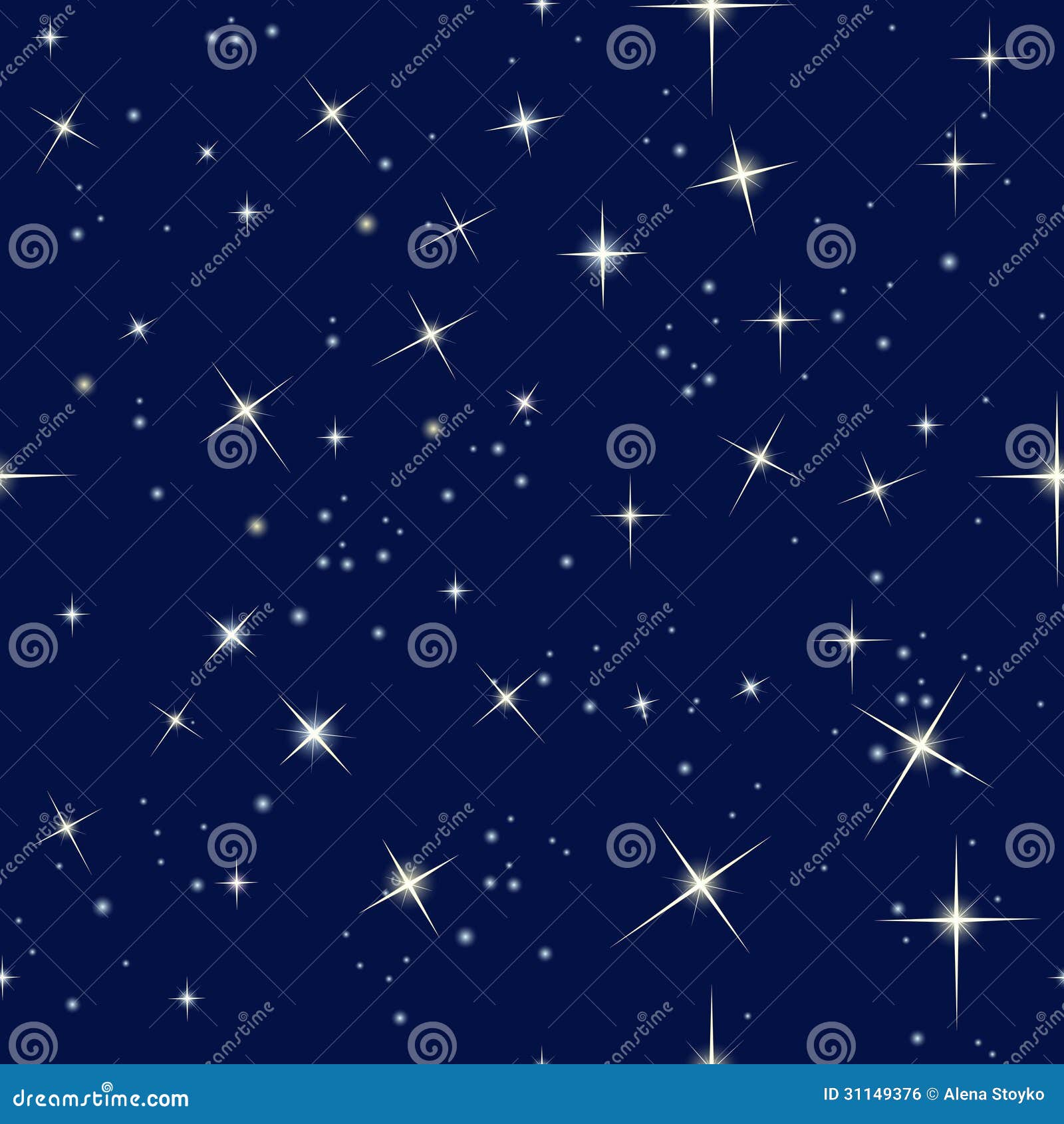 Night sky and stars stock vector. Illustration of astronomy - 31149376