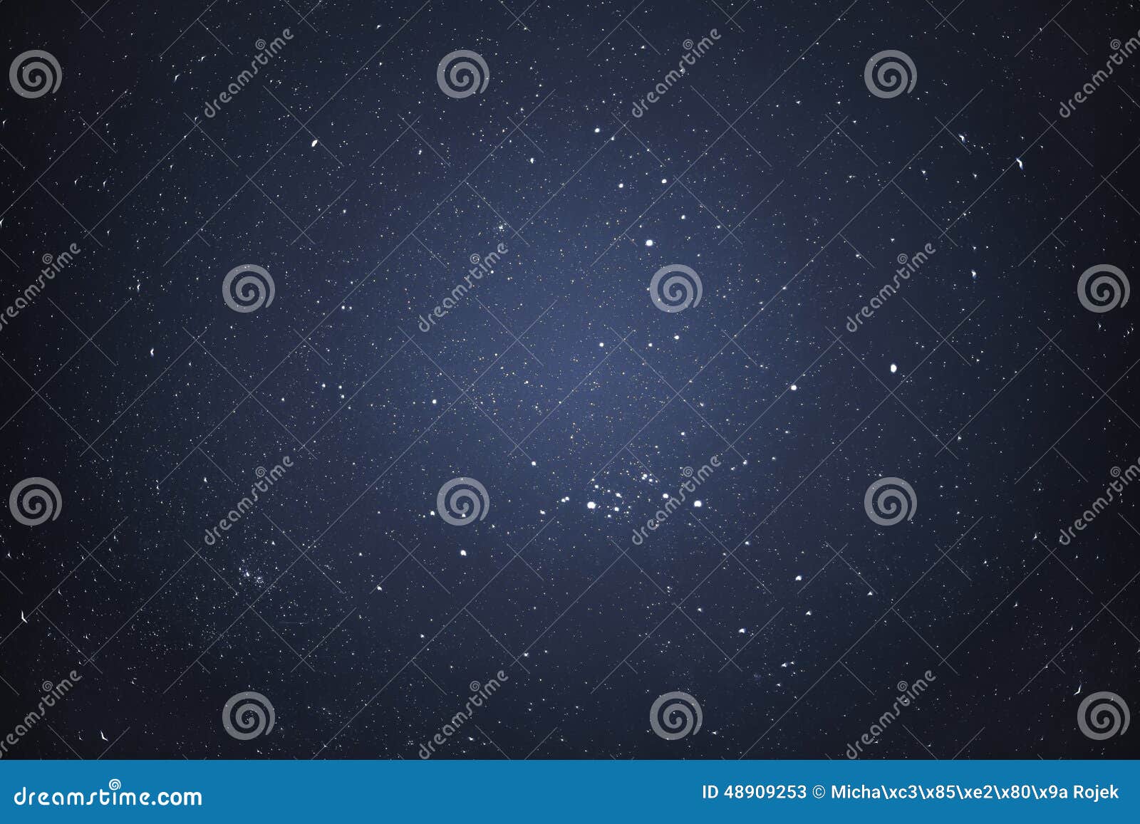 Night sky with stars stock image. Image of nebulous, dark - 48909253