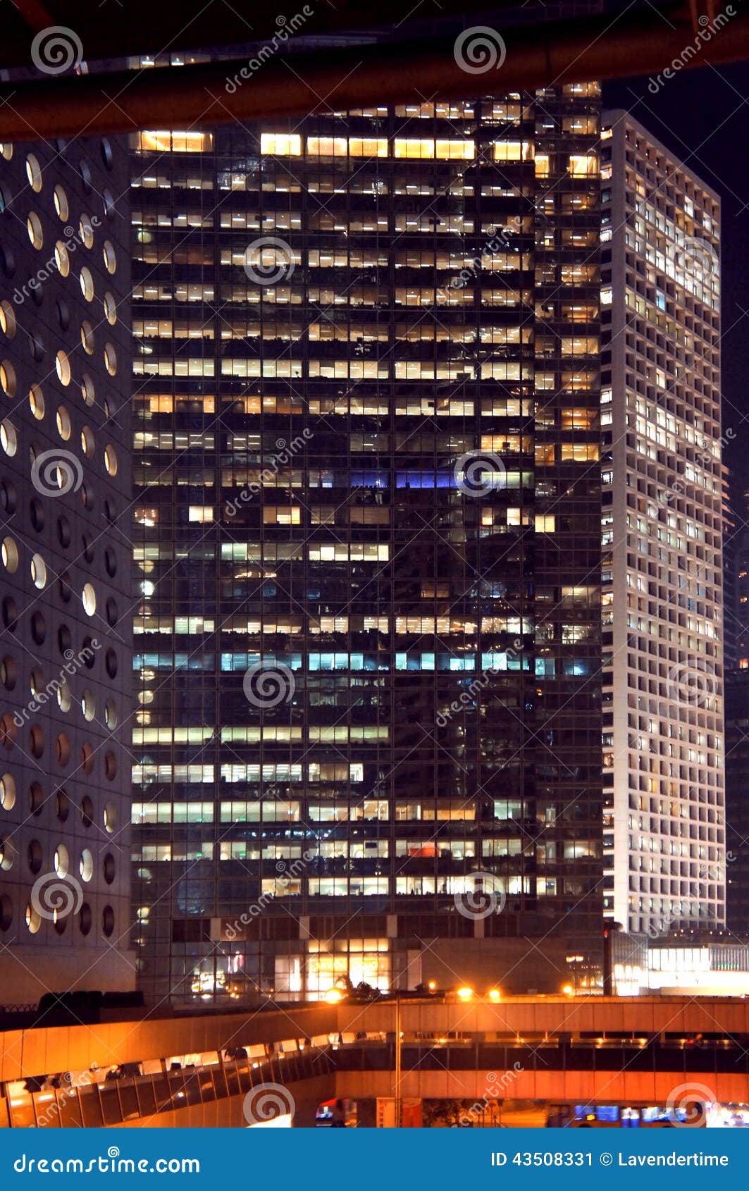 Night skyscraper texture stock image. Image of futuristic - 43508331