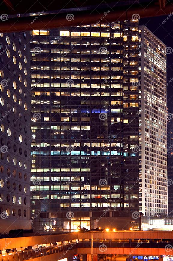 Night skyscraper texture stock image. Image of equipment - 43508331