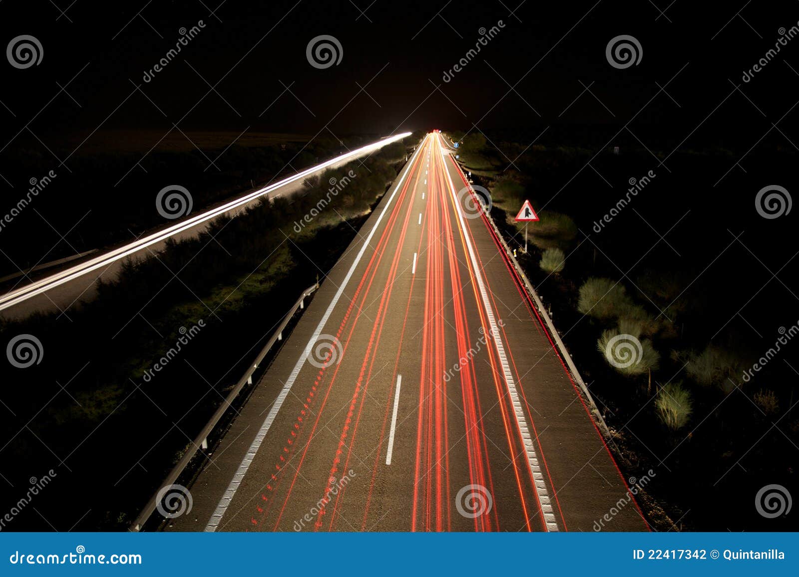 Night speed highway stock photo. Image of lane, drive - 22417342