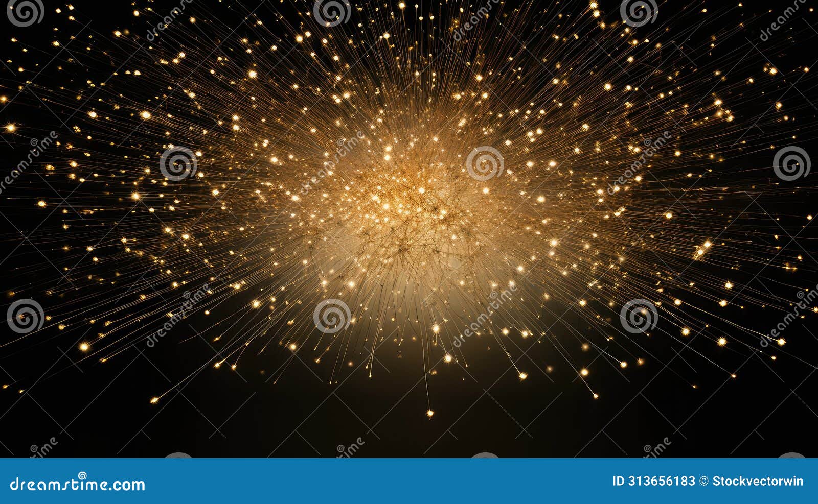 Night Star Burst with Sparkles Stock Image - Image of photograph, light ...