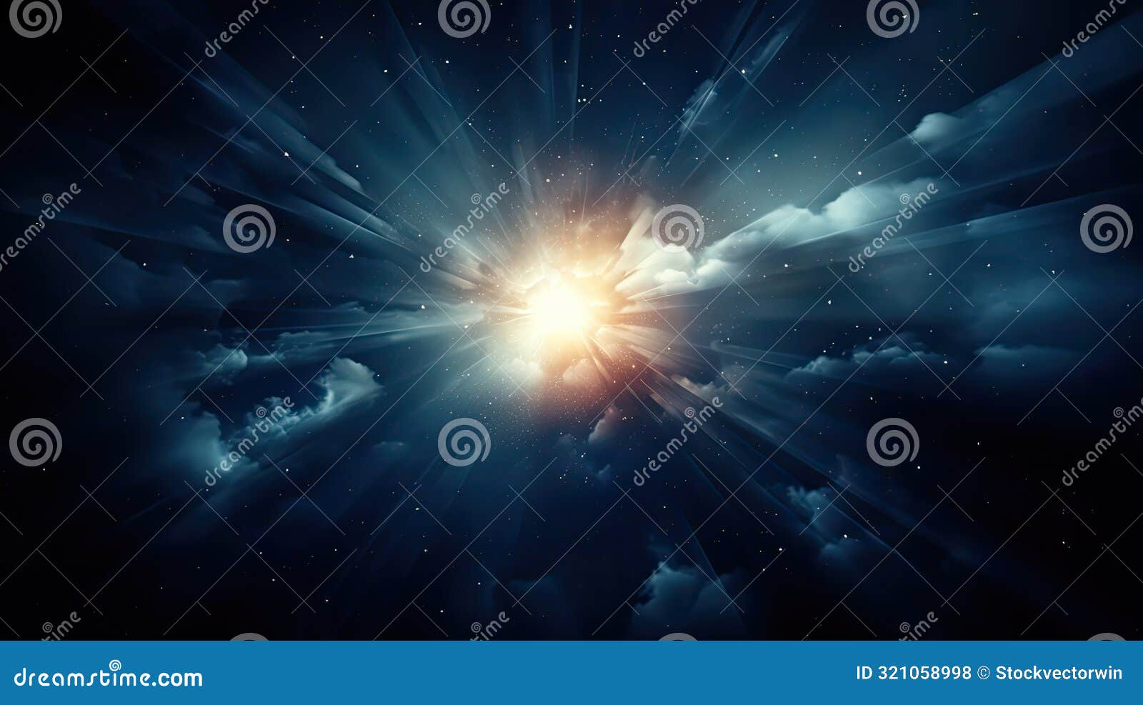 Night starburst light stock illustration. Illustration of light - 321058998