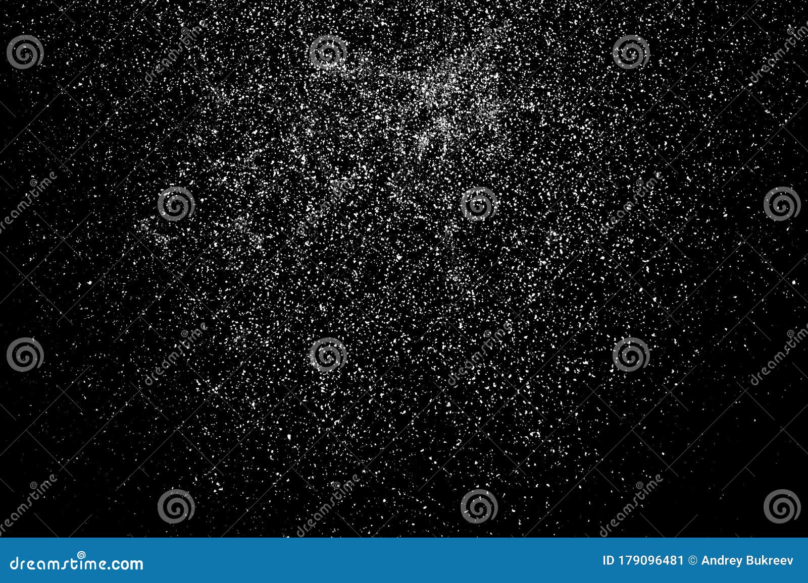 Night Starry Sky Multiple Clusters of Stars Overhead in the Night Stock ...