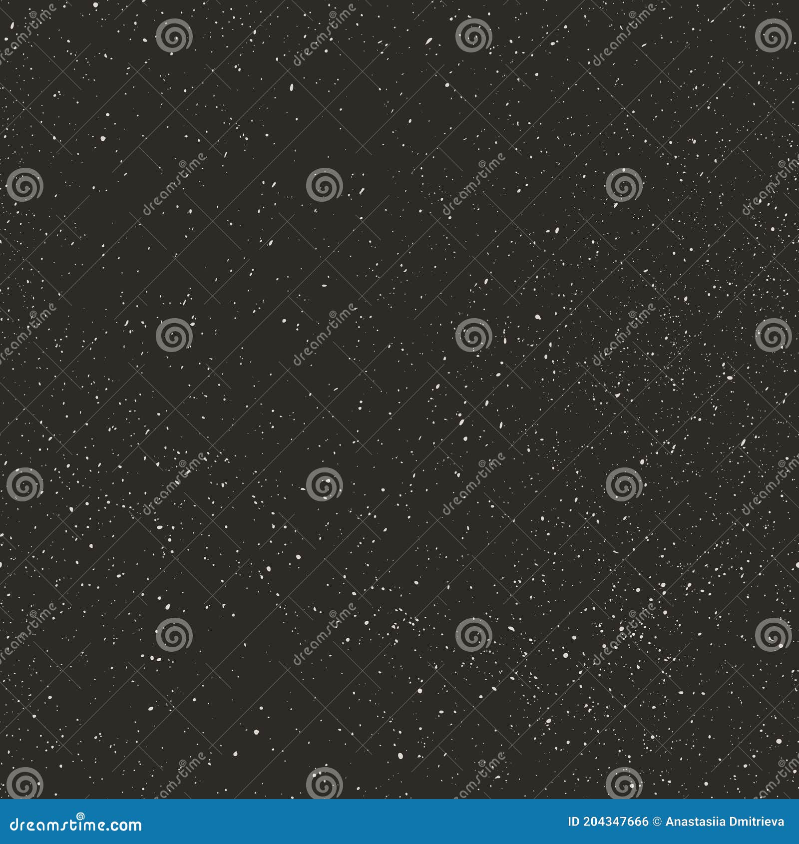 Night Starry Sky Seamless Pattern. Star Space Vector Background Stock ...