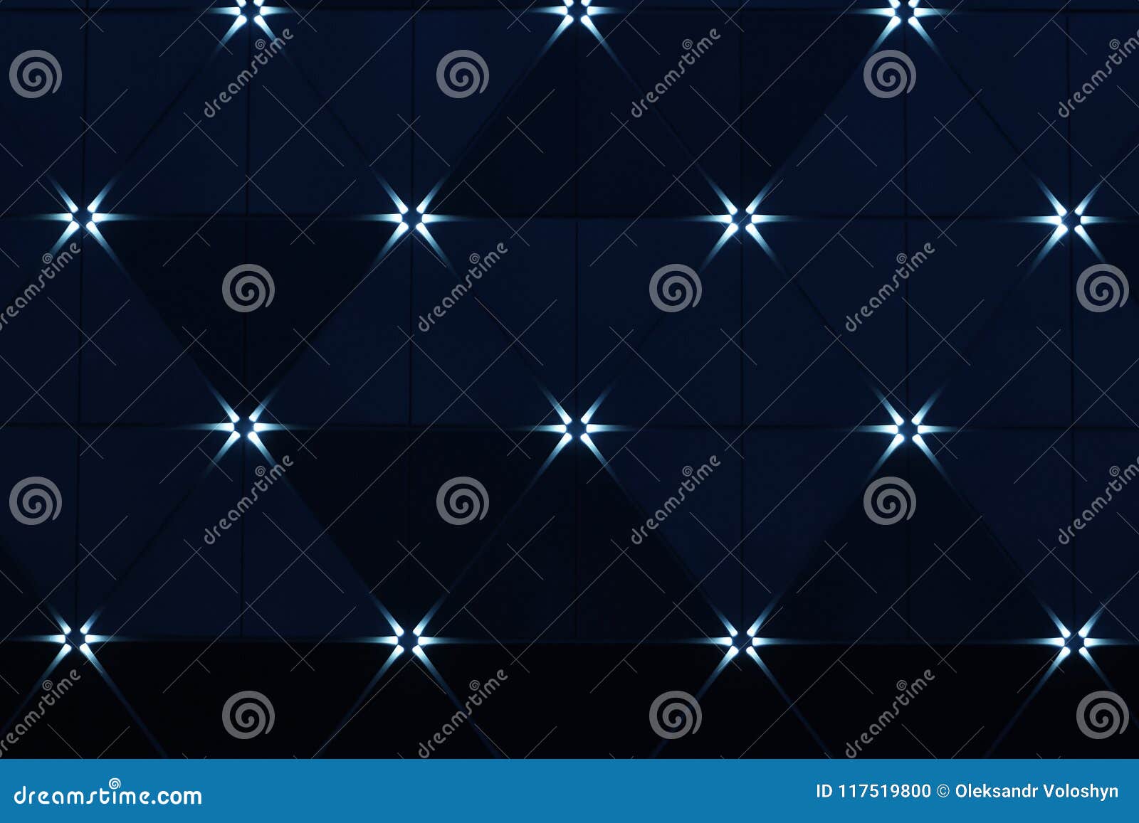 Night Starry Sky on the Wall of the Building Stock Photo - Image of ...