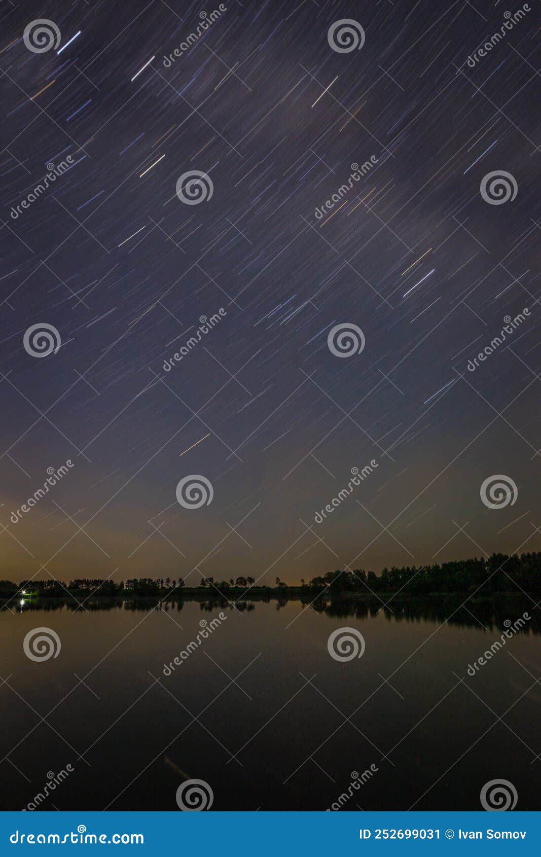 Night Starscape in the Countryside Stock Image - Image of countryside ...