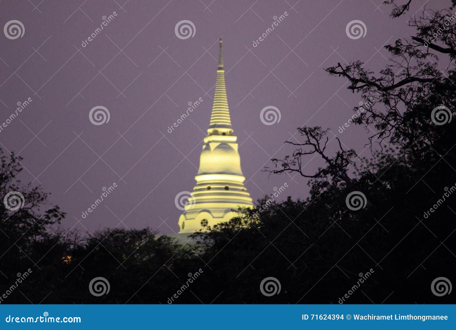 Night temple stock photo. Image of temple, beautiful - 71624394