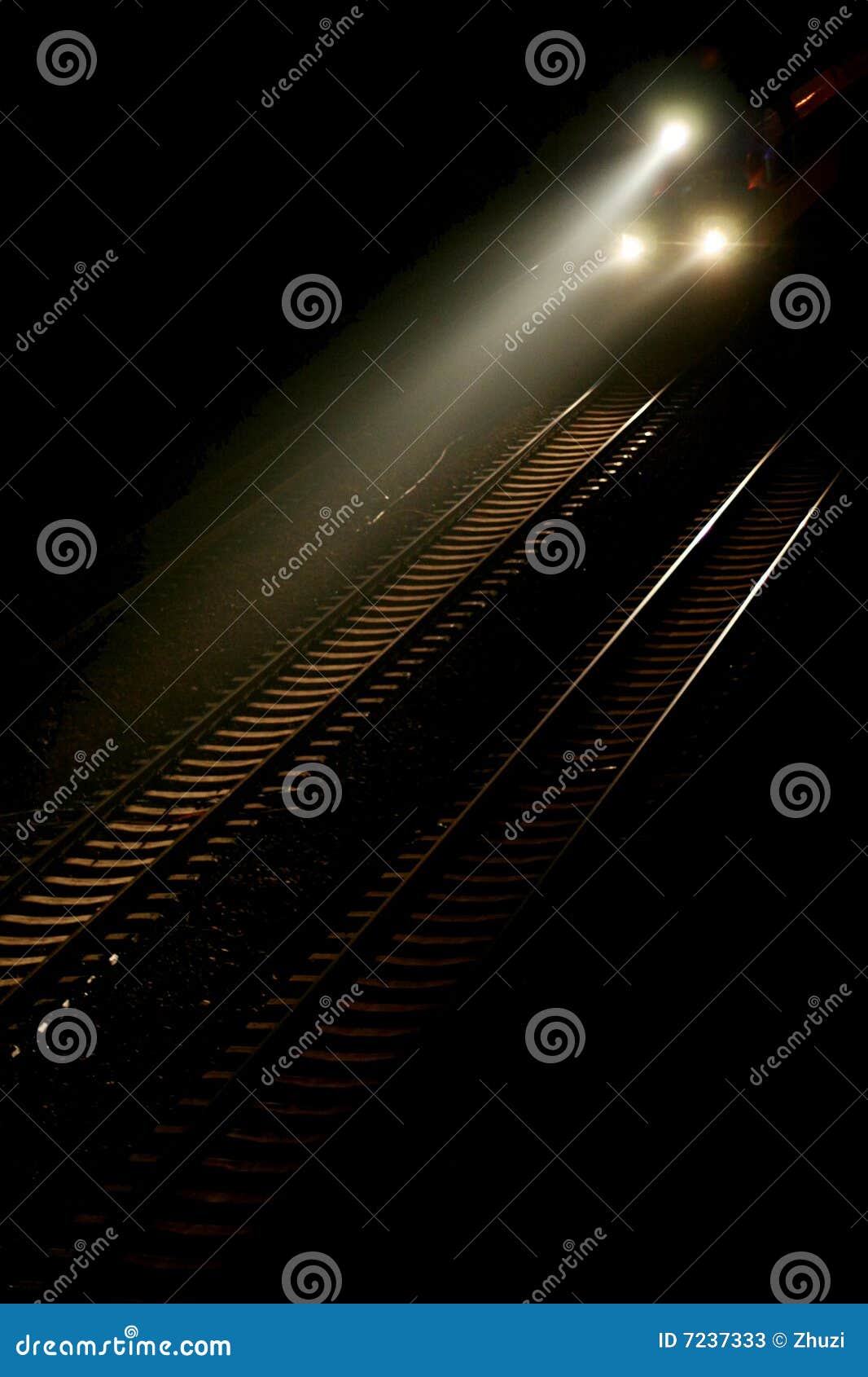 Train Running In Tunnel. Design. Animation Of Moving Train With Glowing ...