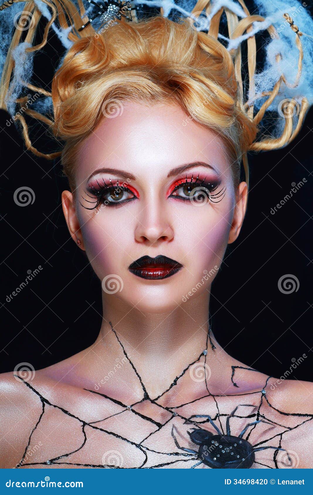 Night vampire style stock photo. Image of body, lady - 34698420
