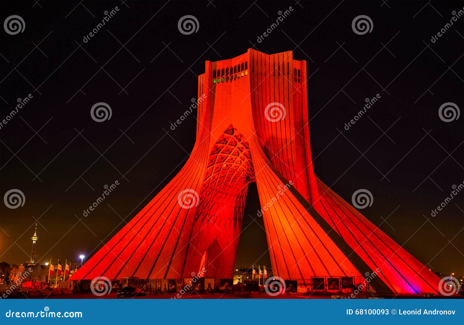 Azadi Tower Royalty-Free Stock Image | CartoonDealer.com #36008800