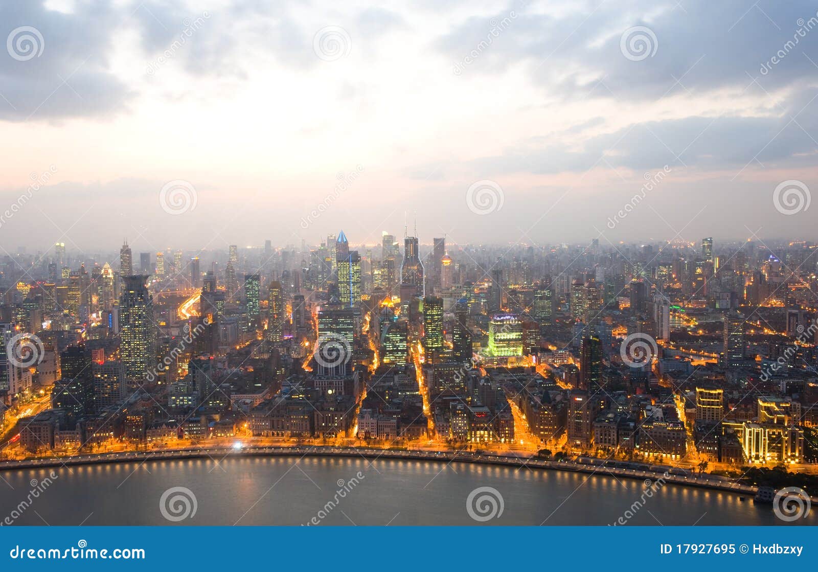Night View of China Shanghai Editorial Image - Image of metropolitan ...