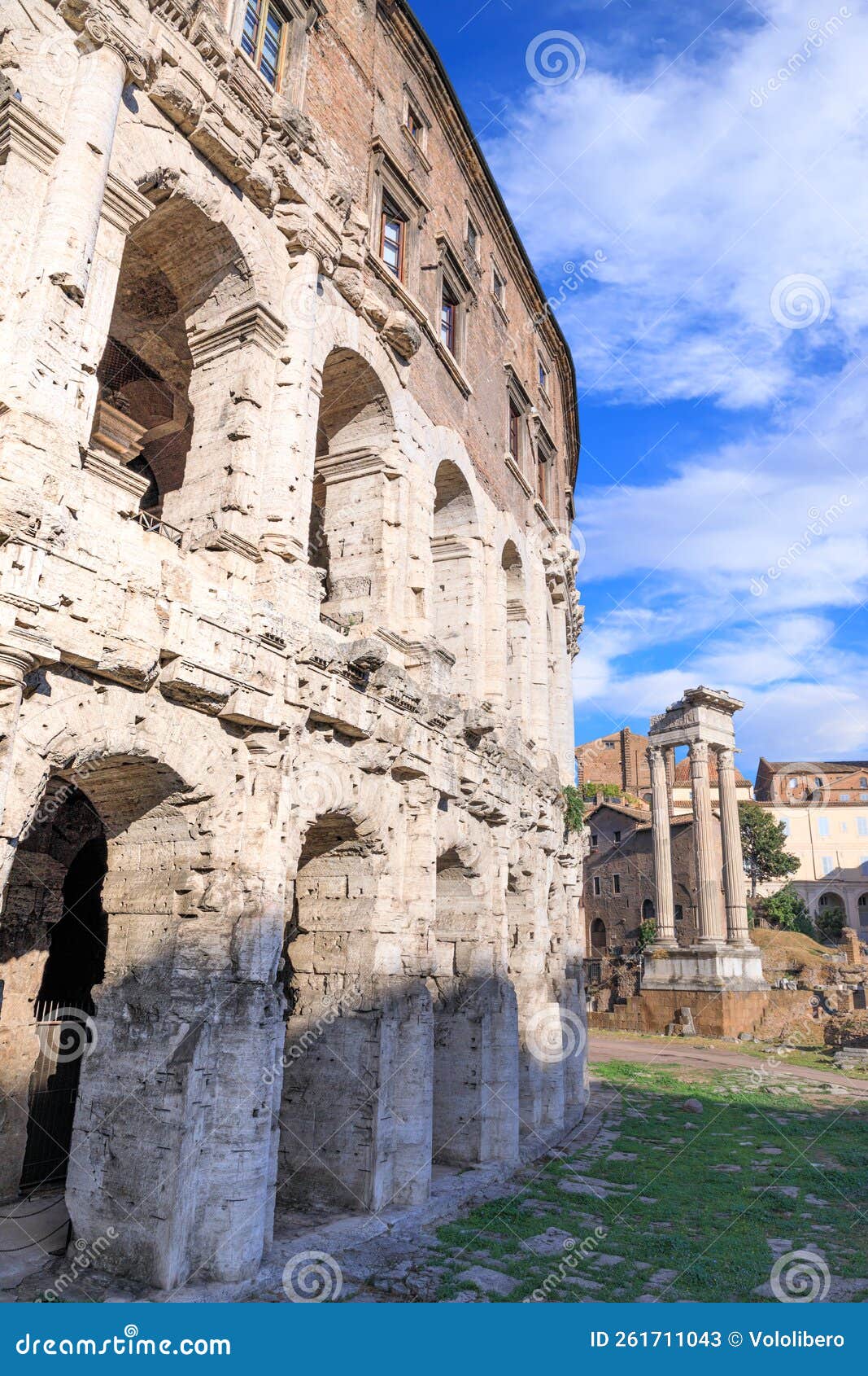 The Theatre of Marcellus Teatro Marcelloin Italy, the Largest Open-air ...