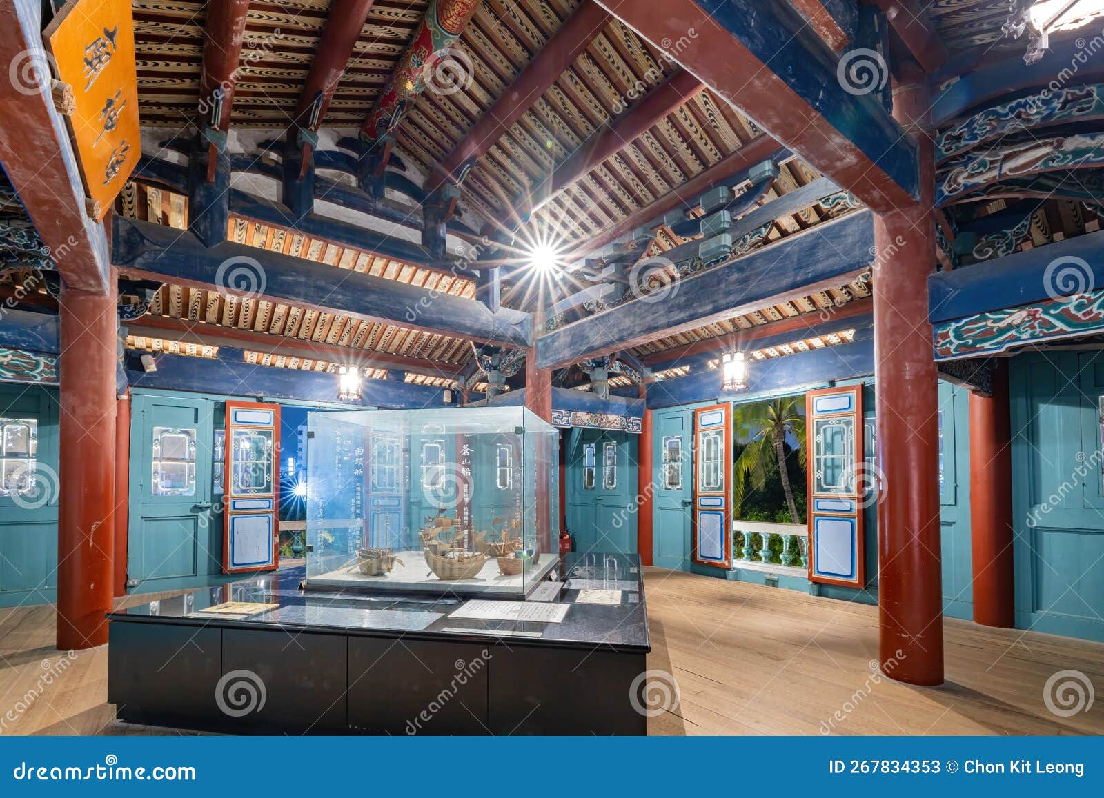 Night View of the Historical Chikan Tower Editorial Stock Photo - Image of tainan, fort: 267834353