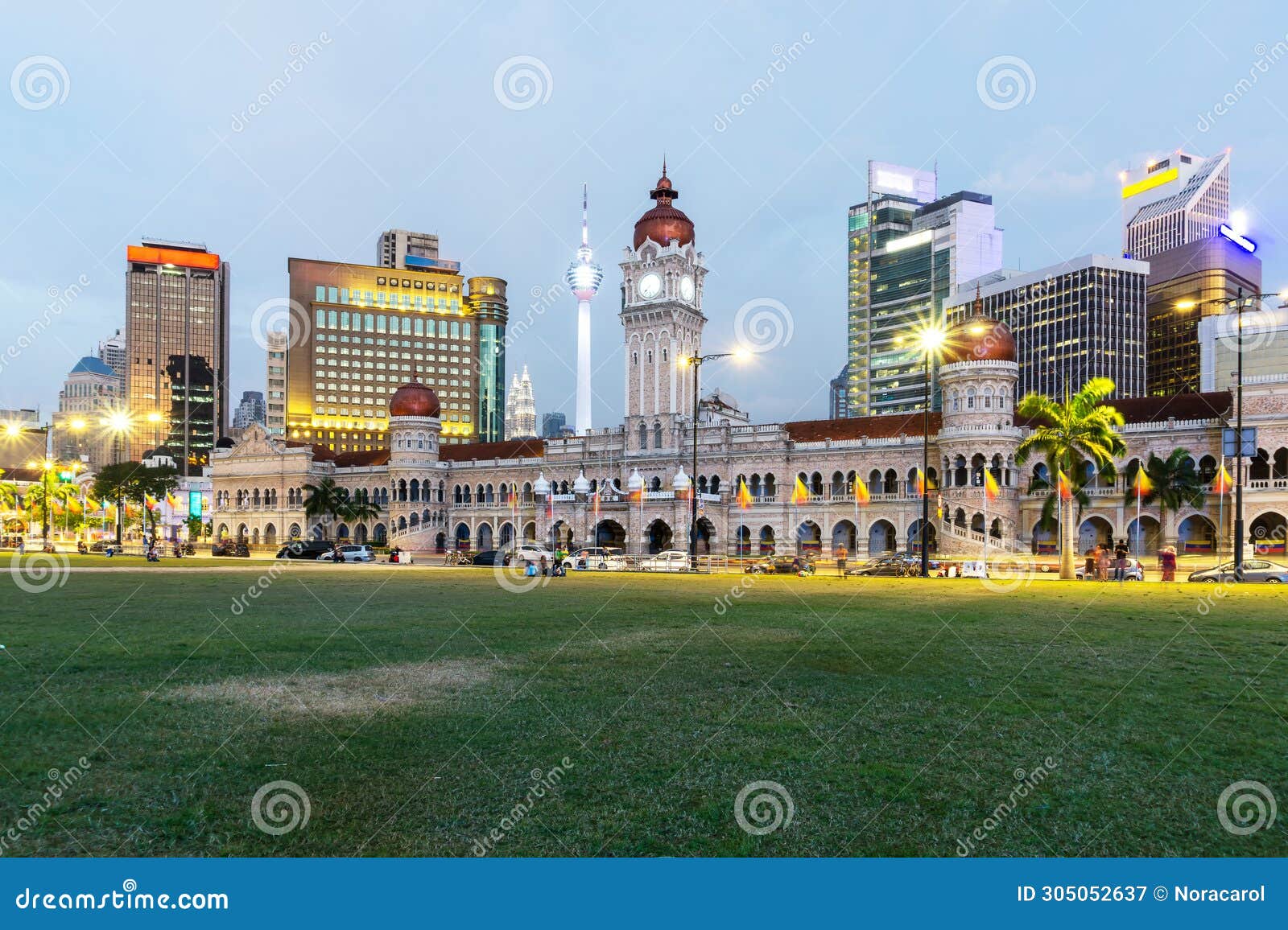 Kuala Lumpur Independence Square Also Knowns As Dataran Merdeka Stock ...