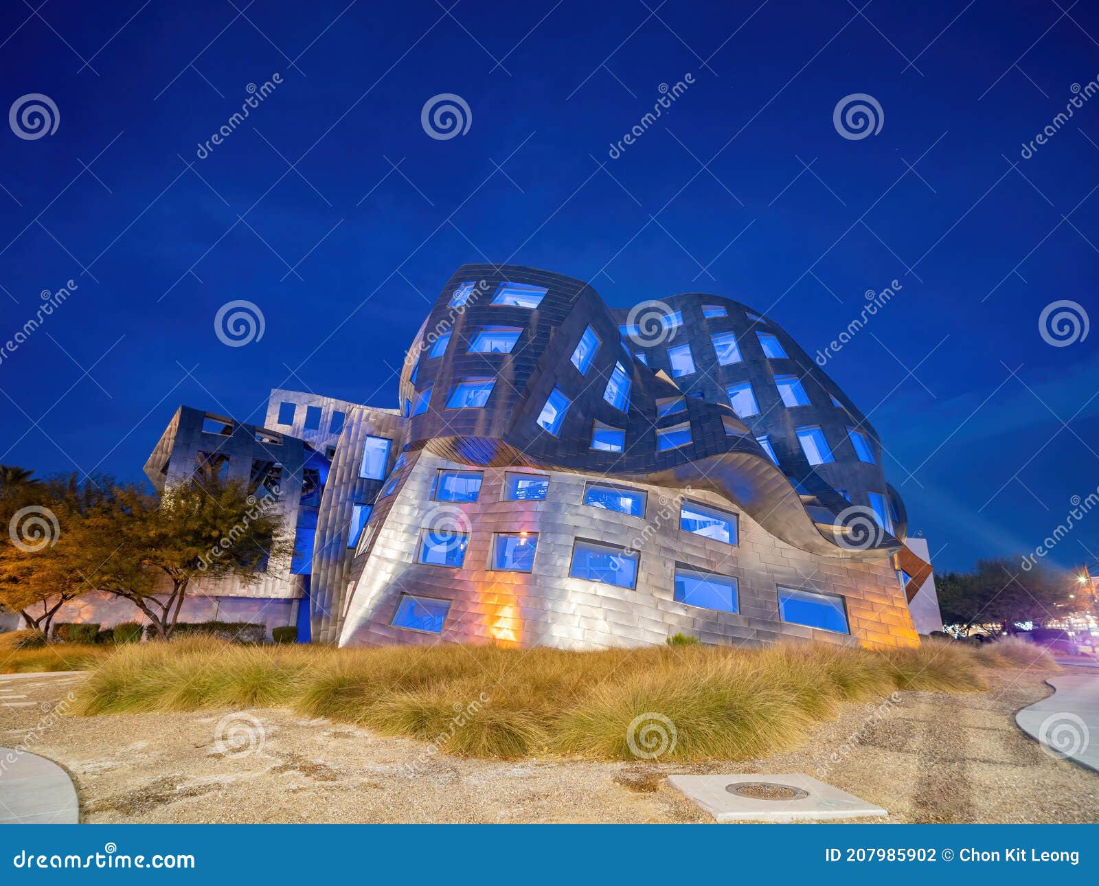 Night View of the Keep Memory Alive Event Center Editorial Photography ...