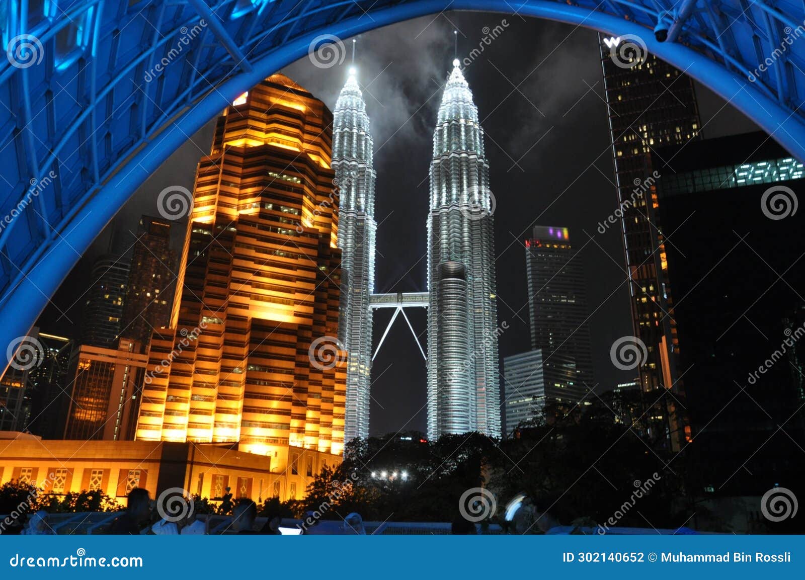 View Of KLCC Park From Suria KLCC, Kuala Lumpur, Malaysia Editorial ...