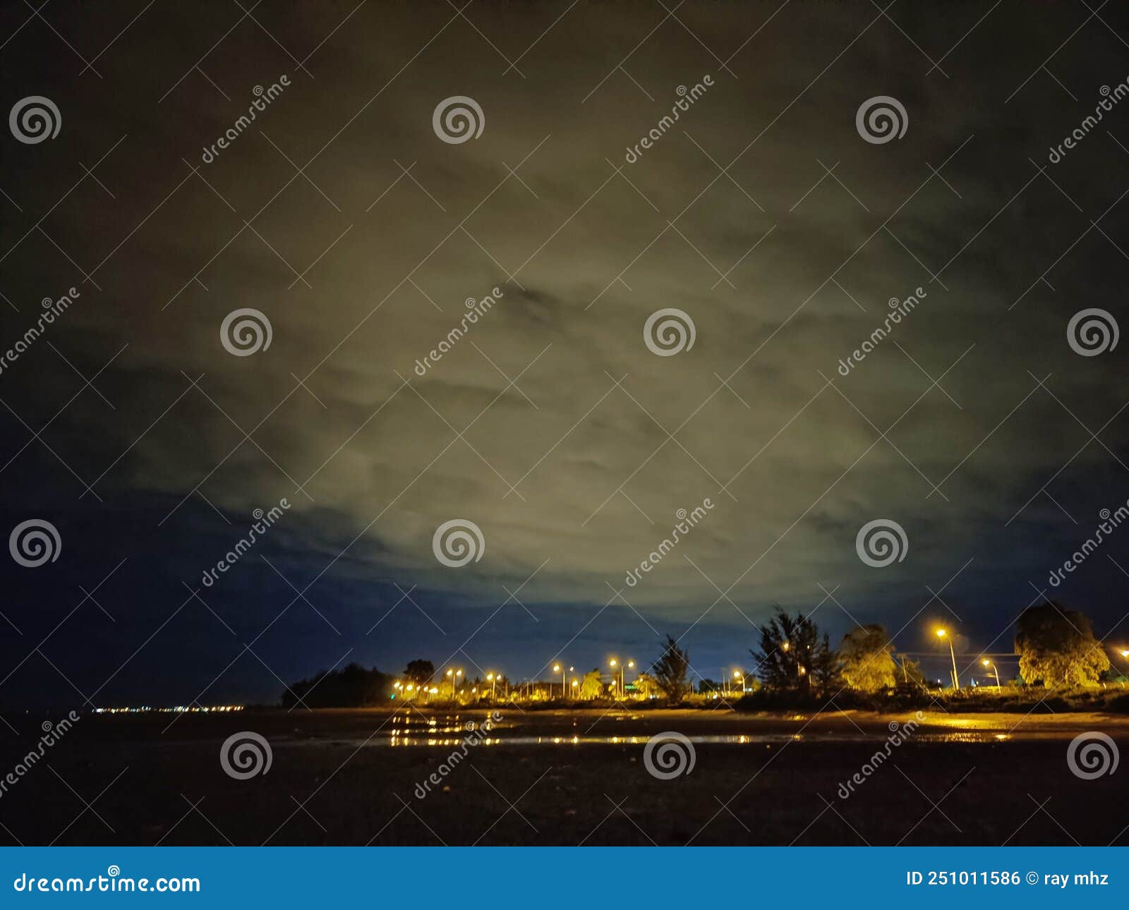 Night View from Lokkawi Papar Sabah Stock Photo - Image of view, papar ...