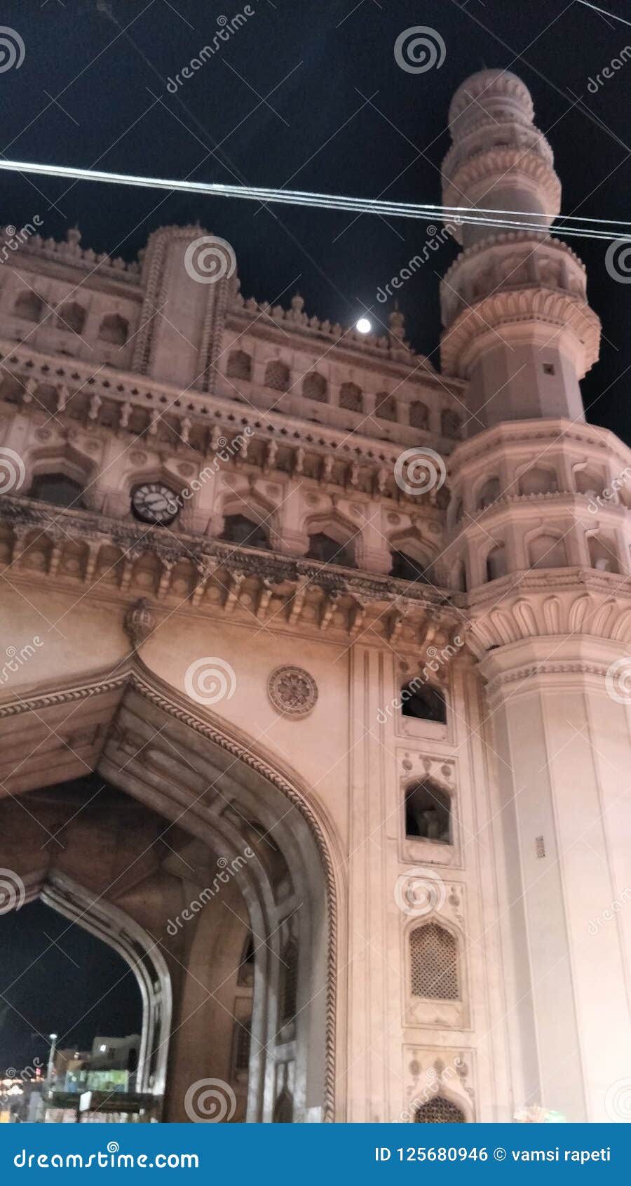 Beautiful Charminar stock photo. Image of monument, beautiful - 125680946