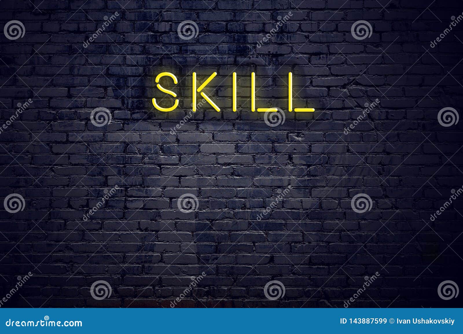 Skill Text With Back To School Wallpaper. Skill And School Education ...