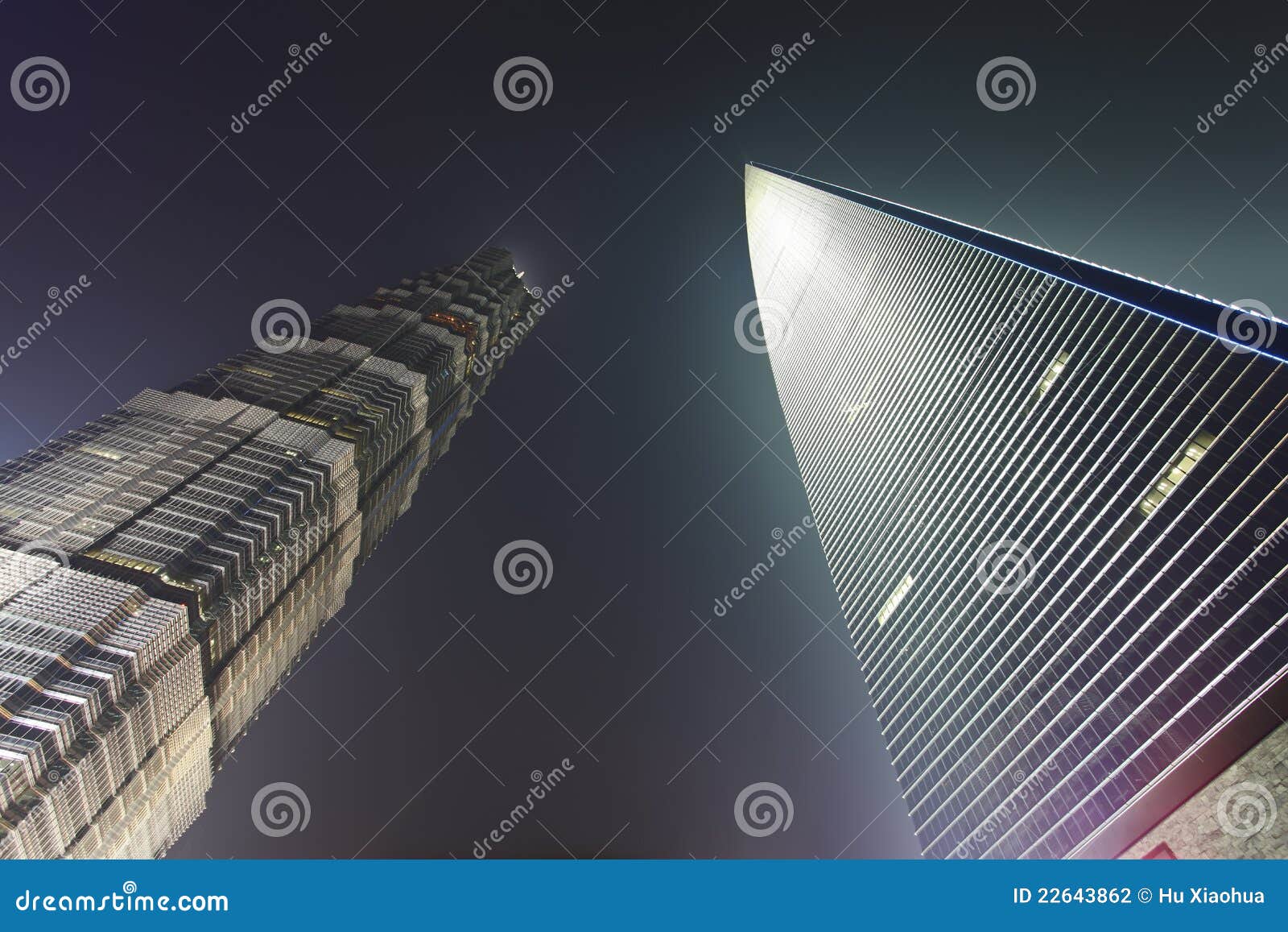 Night View of Shanghai China Editorial Photography - Image of famous ...