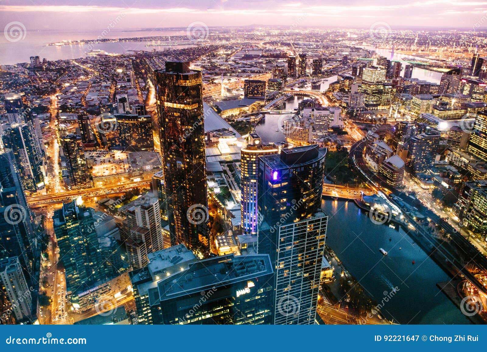 Night view skyscraper stock image. Image of night, view - 92221647