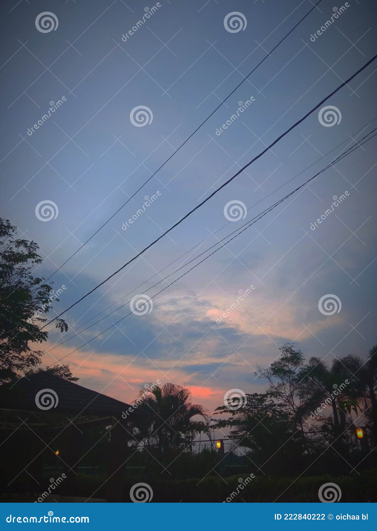 Night view stock photo. Image of night, view, dusk, sunset - 222840222