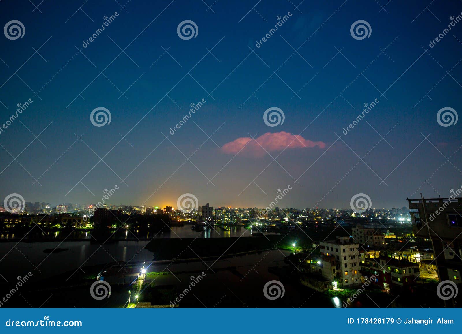 Night Views of Coronavirus Lockdown Time in Dhaka City Evening ...