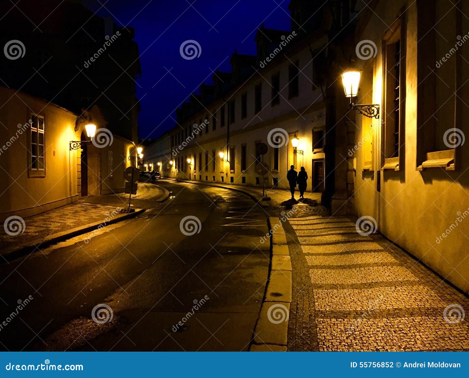 A night walk stock photo. Image of outside, night, streets - 55756852