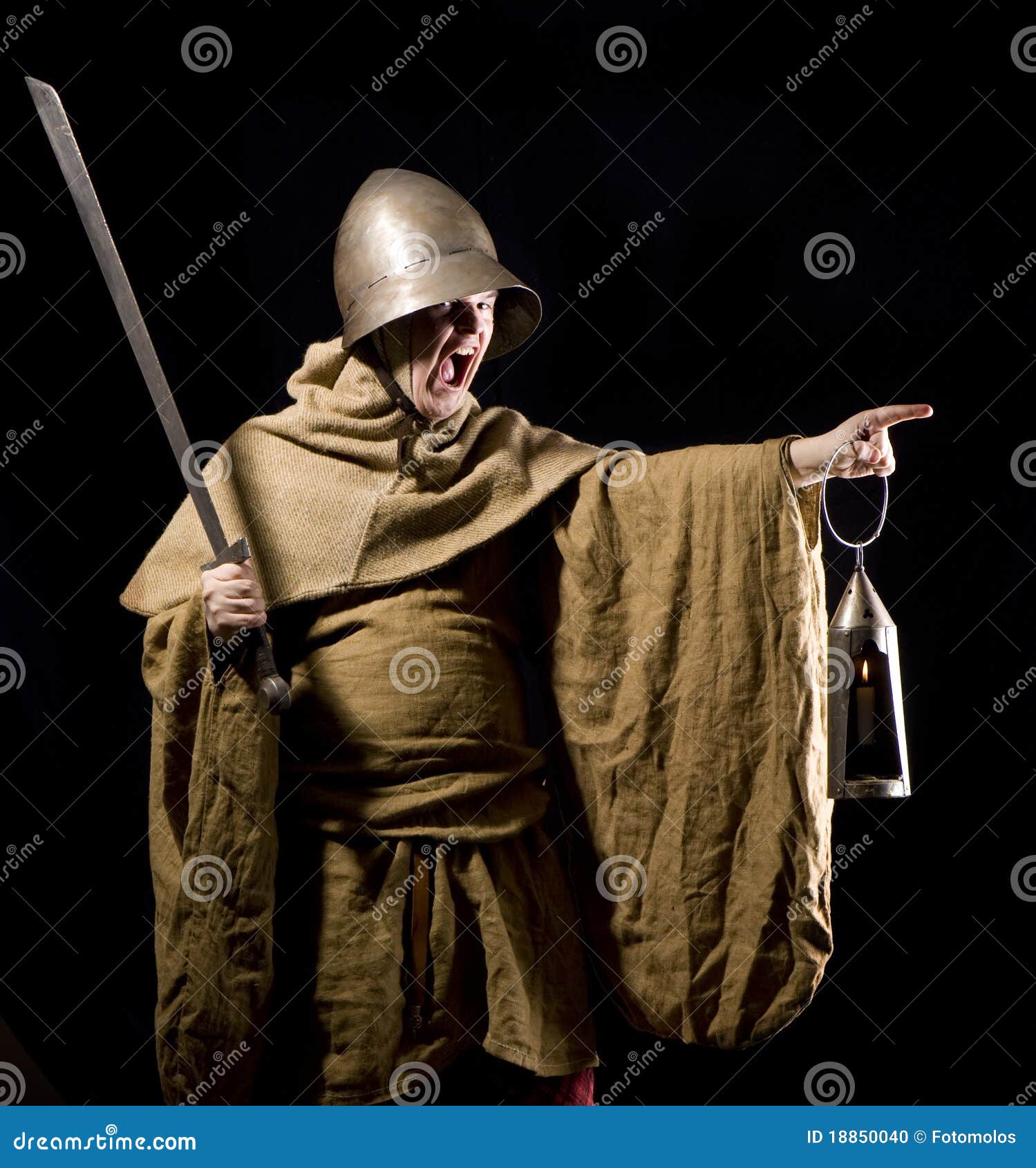 Night Watchman Stock Photo - Image: 18850040