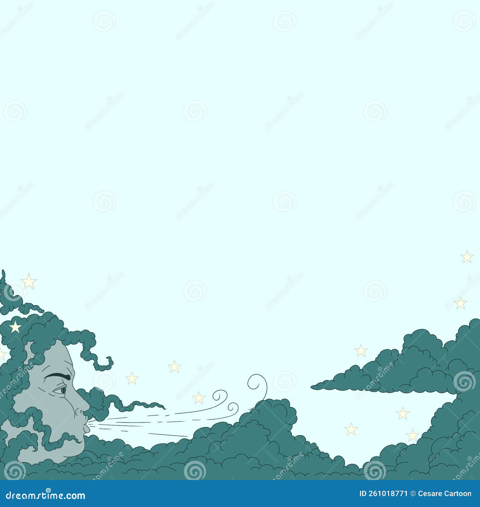 Night wind frame template stock vector. Illustration of mockup - 261018771