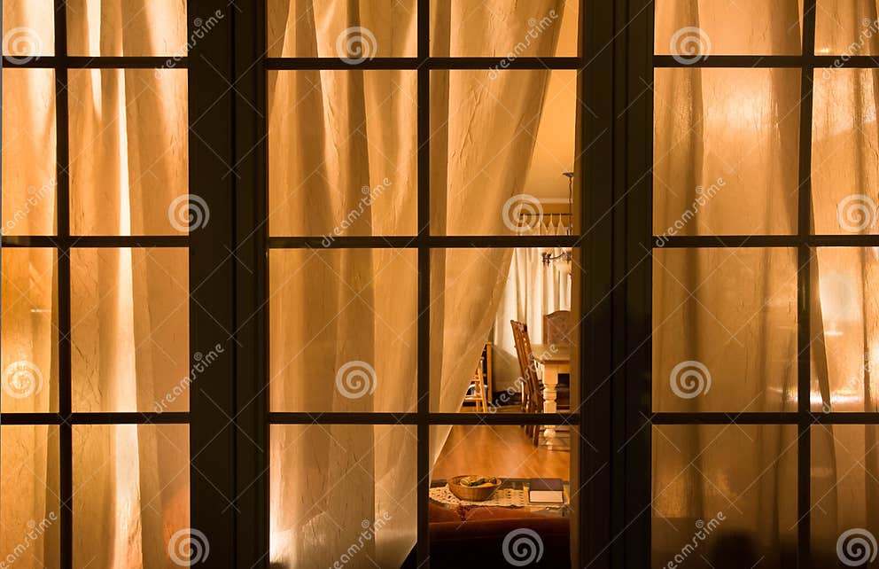 Night Window stock image. Image of lovely, domestic, detail - 18383565